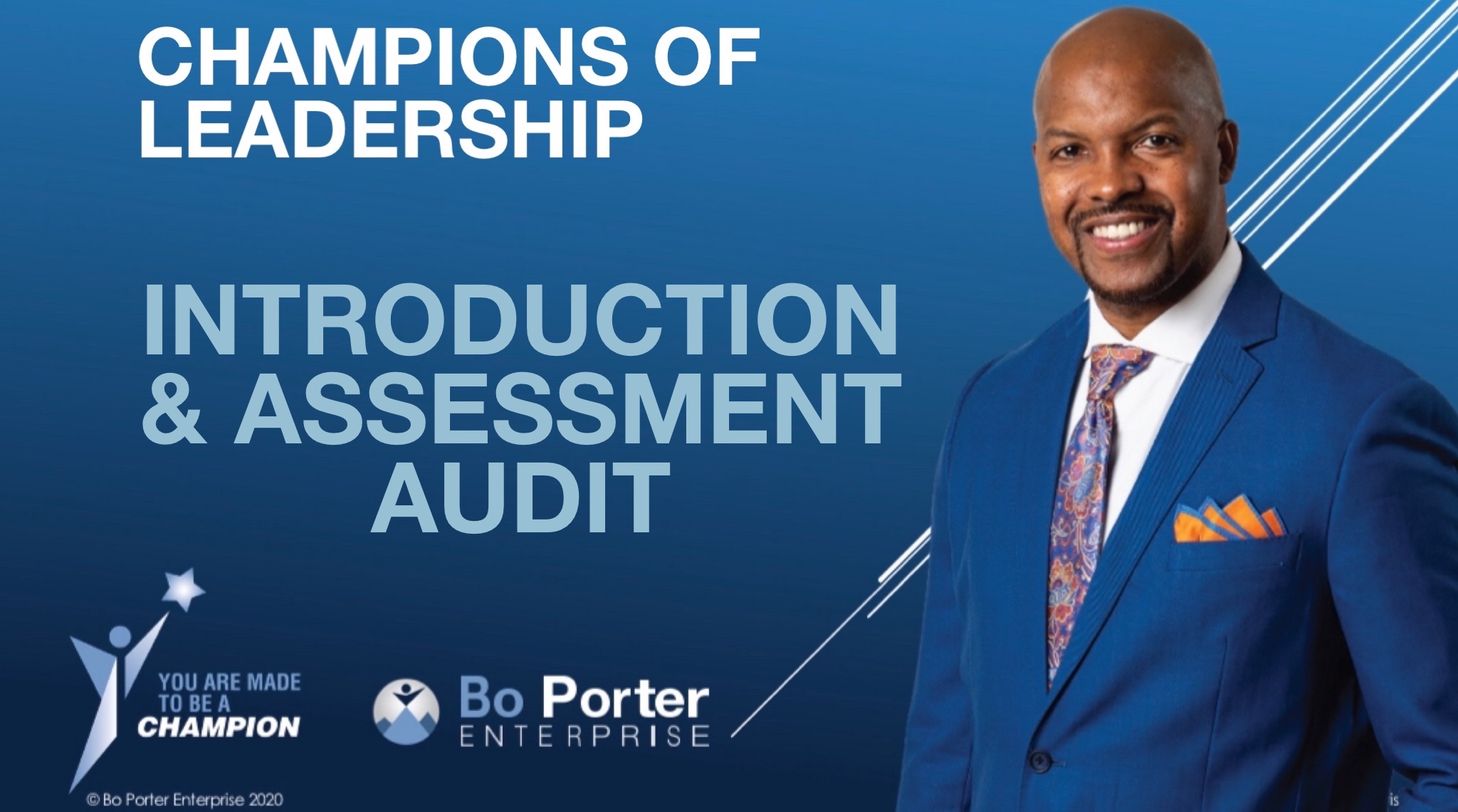 Champions of Leadership Self-Evaluation Assessment Audit - Bo Porter ...